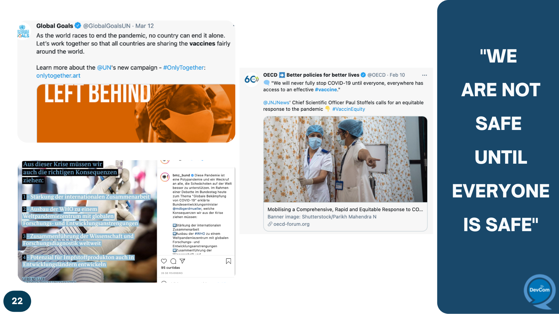 Vaccine equity: the best opportunity ever to show that co-operation works? – The SDG Communicator