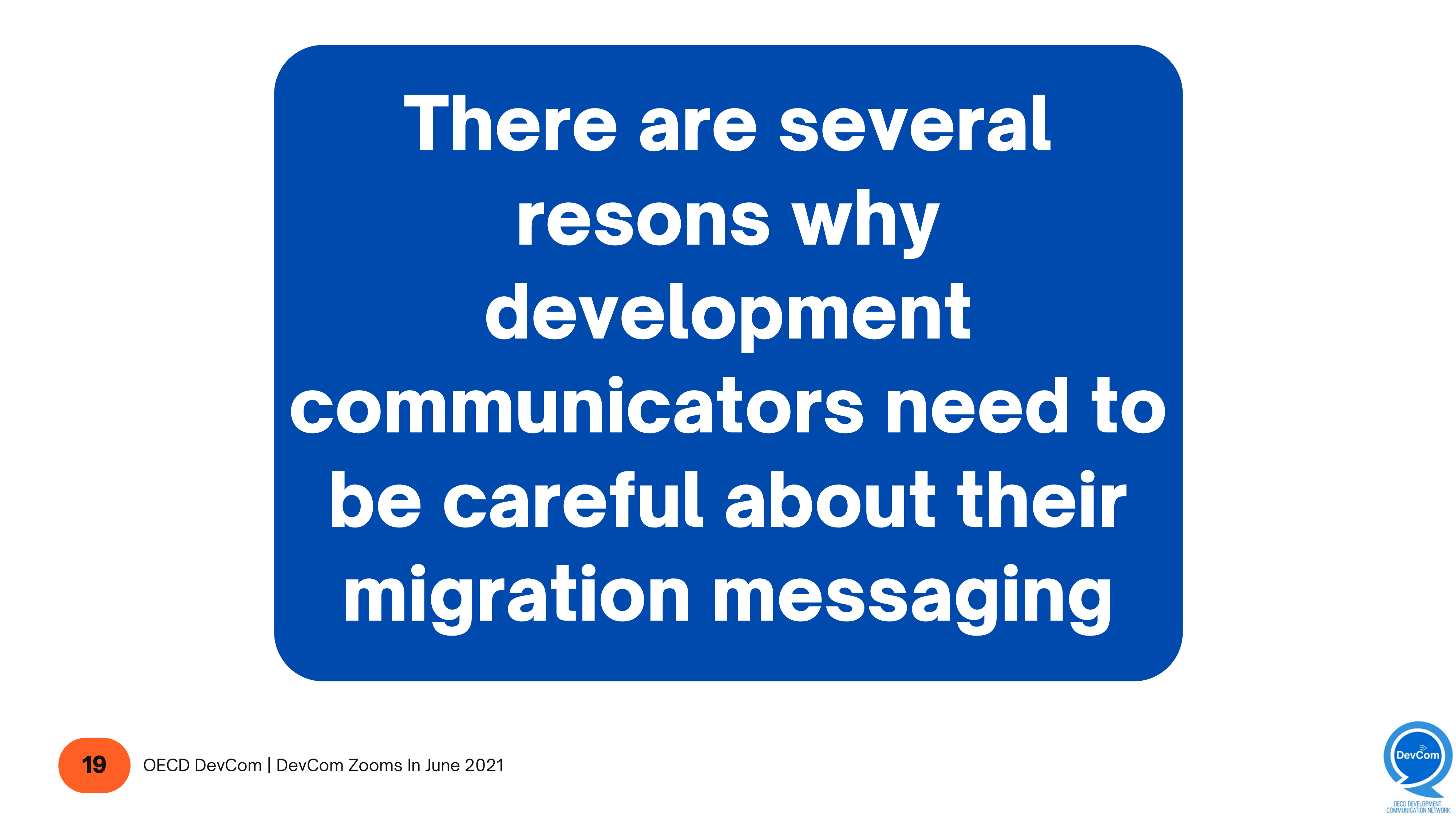 Migration Deck – p.19 – The SDG Communicator